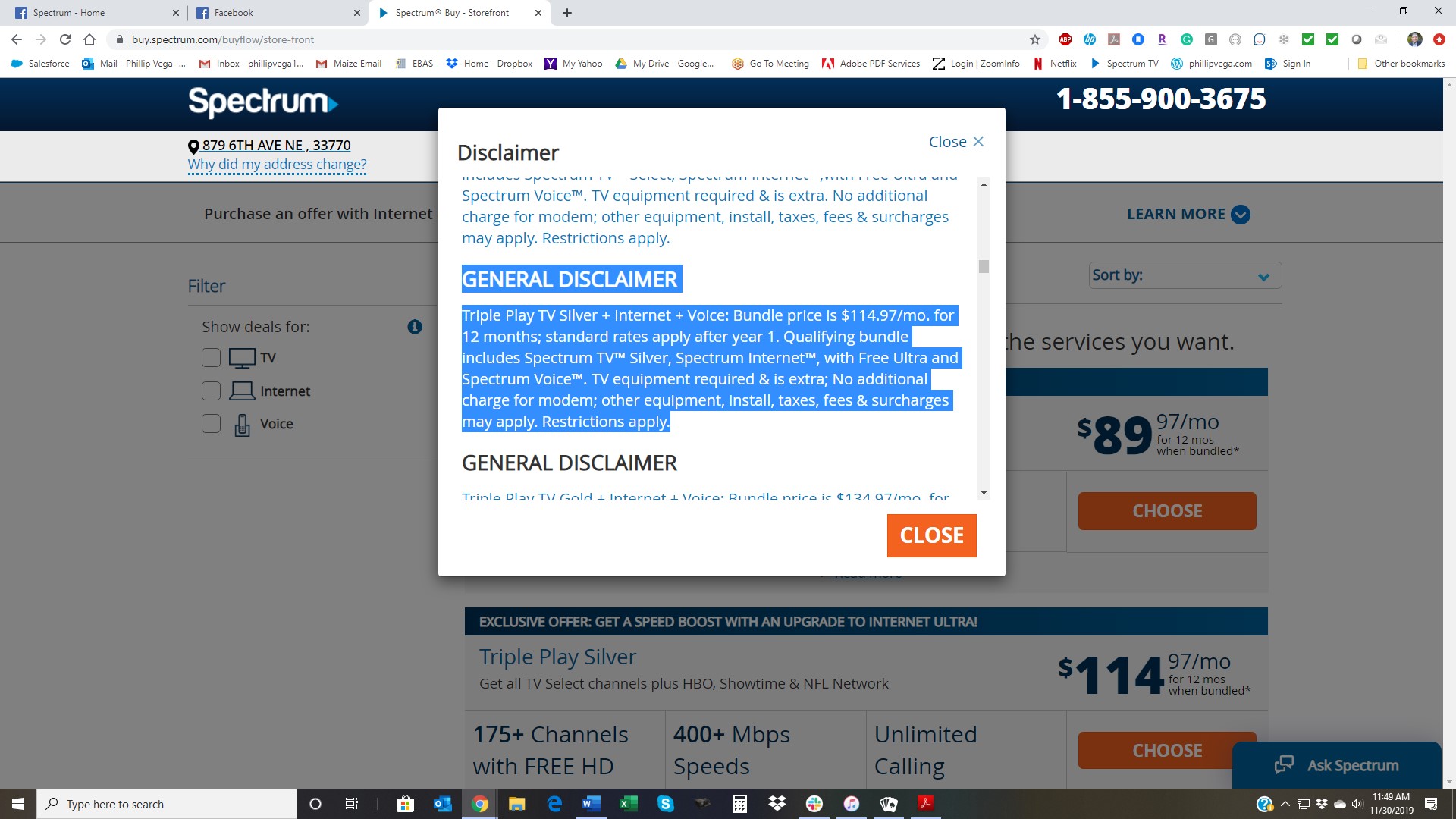 Open Letter to @Spectrum – Phillip Vega